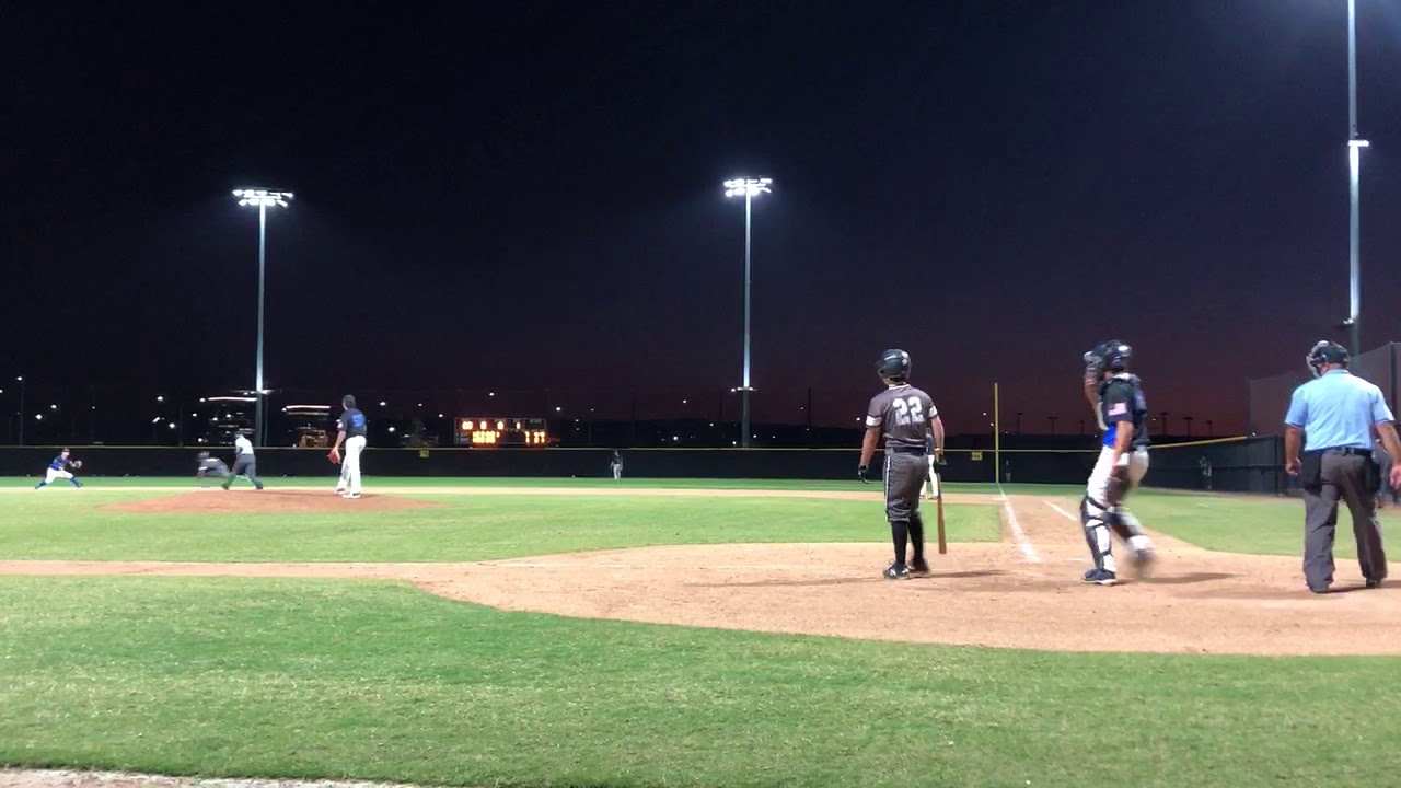 Baserunner Caught Stealing - YouTube