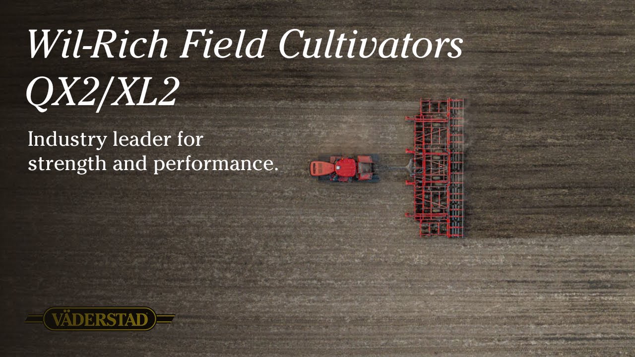 The Wil-Rich Field Cultivators QX2/XL2 - YouTube
