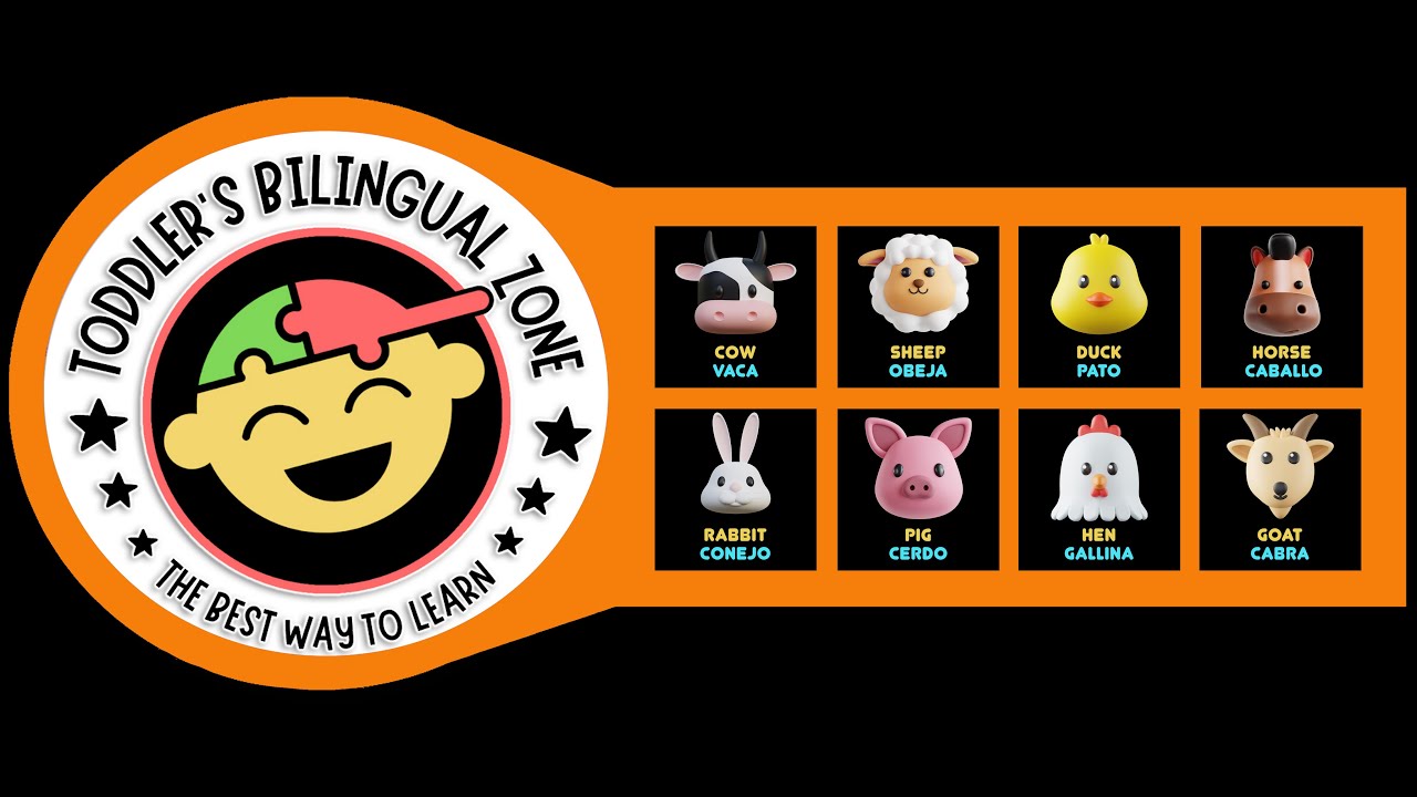 THE FARM ANIMALS - TODDLER'S BILINGUAL ZONE - YouTube