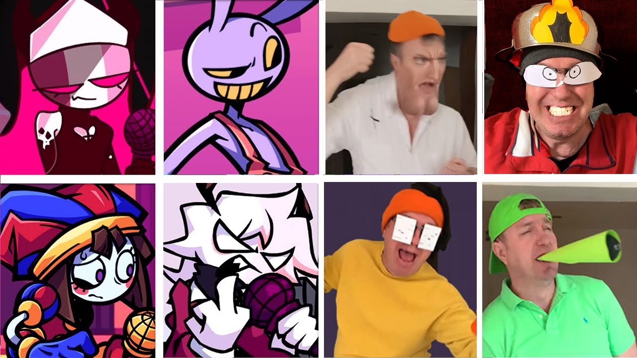 The Best FNF Covers of NadHa February 2024 🎤 Everyone Sings It - YouTube