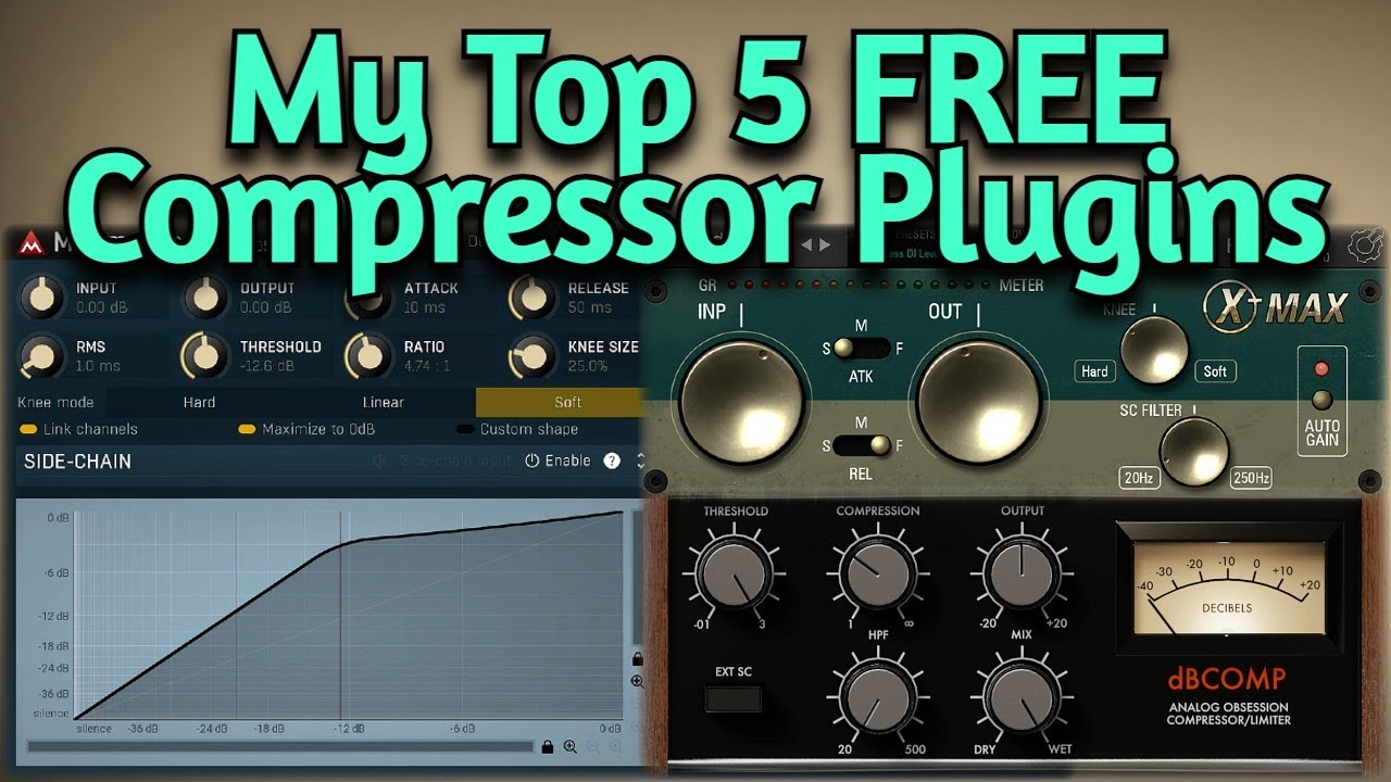 Top 5 FREE Compressor VST Plugins For Mixing & Mastering in 2024 (My ...