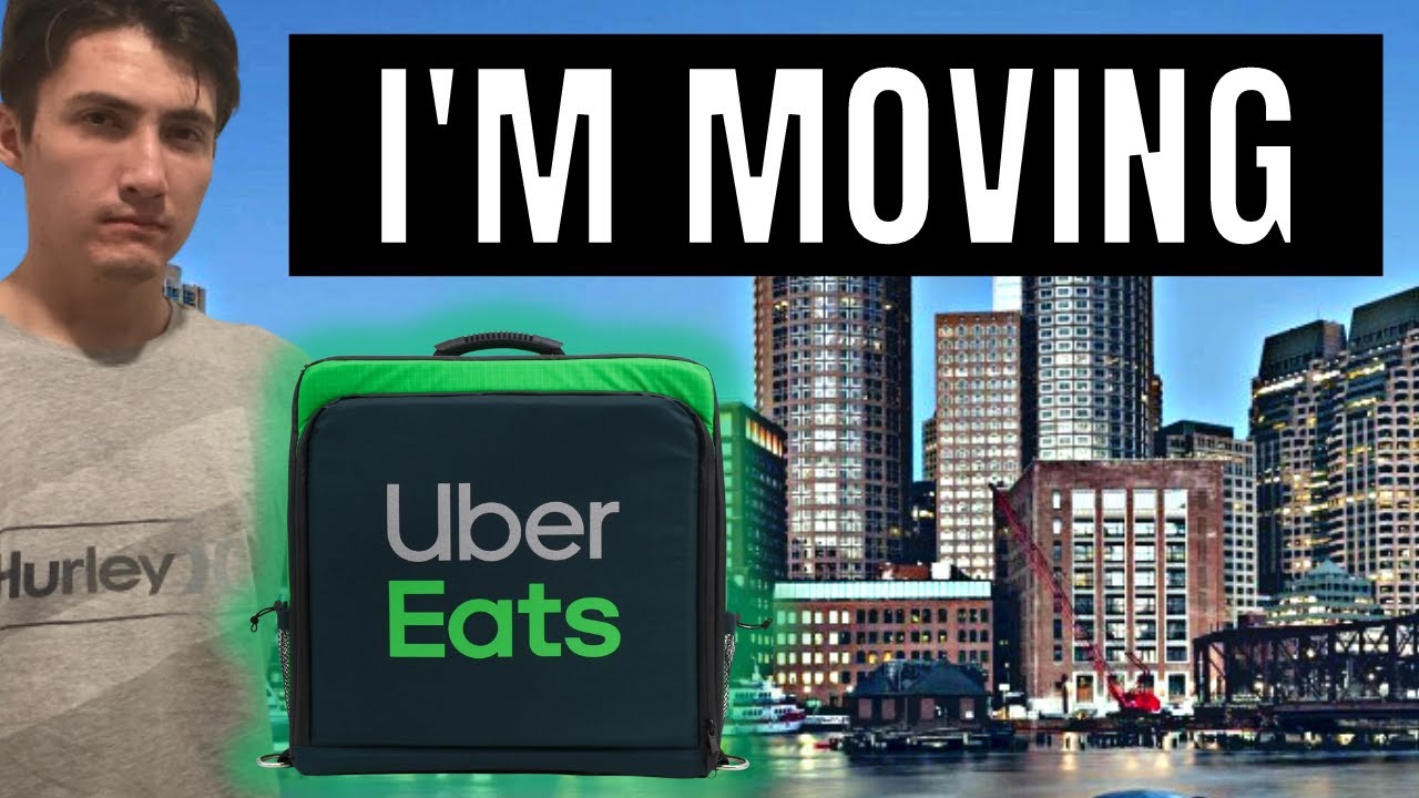 My Final Boston Uber Eats Shift - I'm Moving! - YouTube