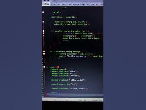 broadcast c++#coders #codemasters #coderstokyo #codinglife #codingninja #codelife #code #coding ...