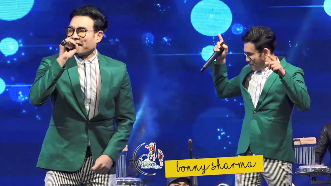 Actor Bonny Sharma's enthralling Live performance | Entertaining Song ...