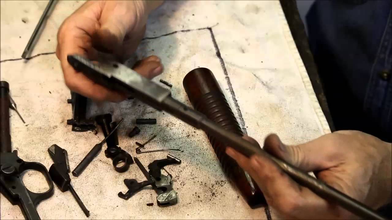 Browning Trombone 22 Rifle Restoration - YouTube