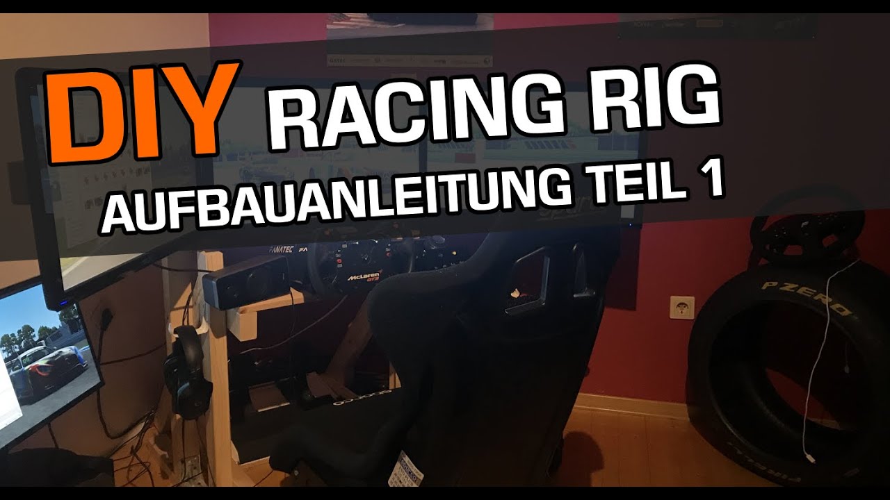 Sim Racing RIG GÜNSTIG selber bauen | Ich zeig euch wie es geht ...