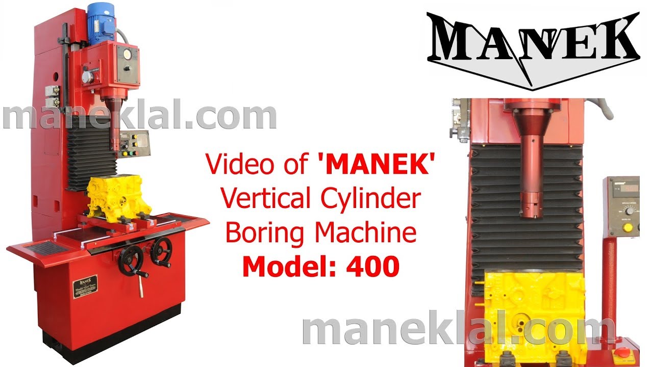 MANEK Machines - Video # MGE-ER-1005 - YouTube