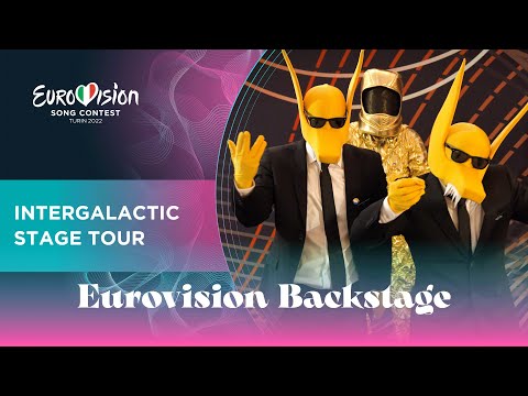 Eurovision Backstage / Day 6: Intergalactic Stage Tour - Eurovision ...