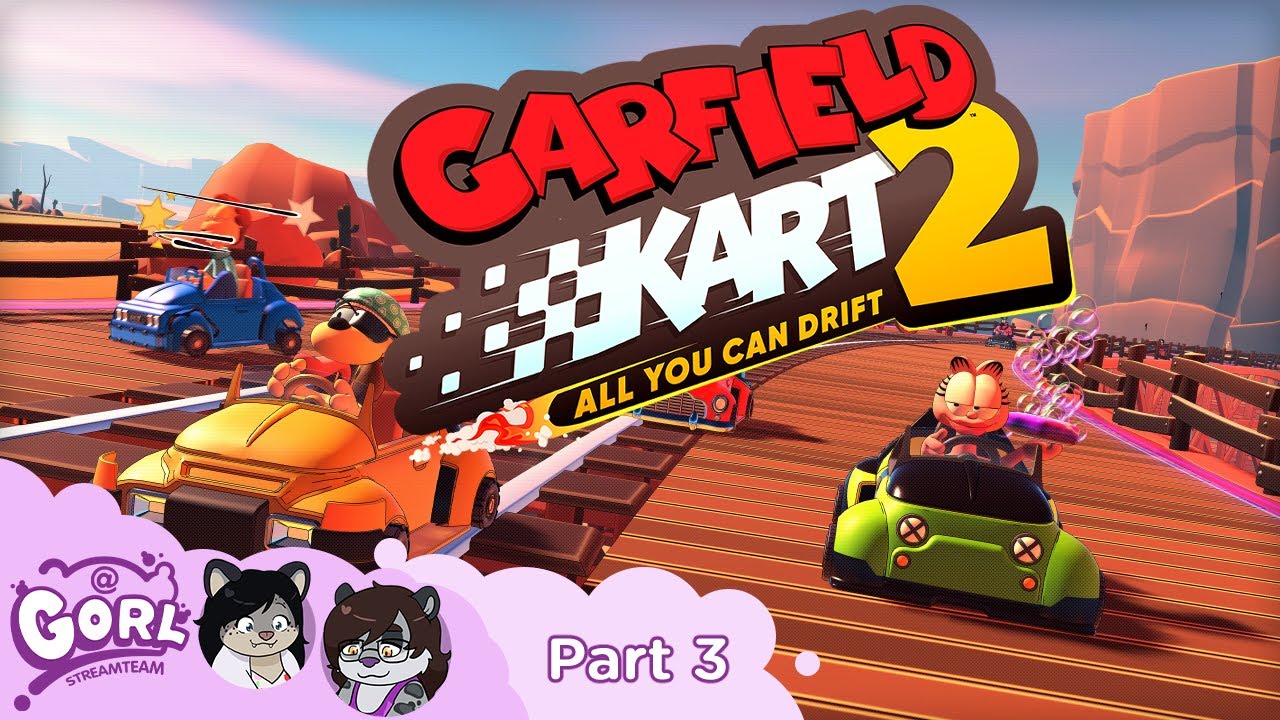 Garfield Kart 2: Garf. Garf never changes. [Part 3] - YouTube
