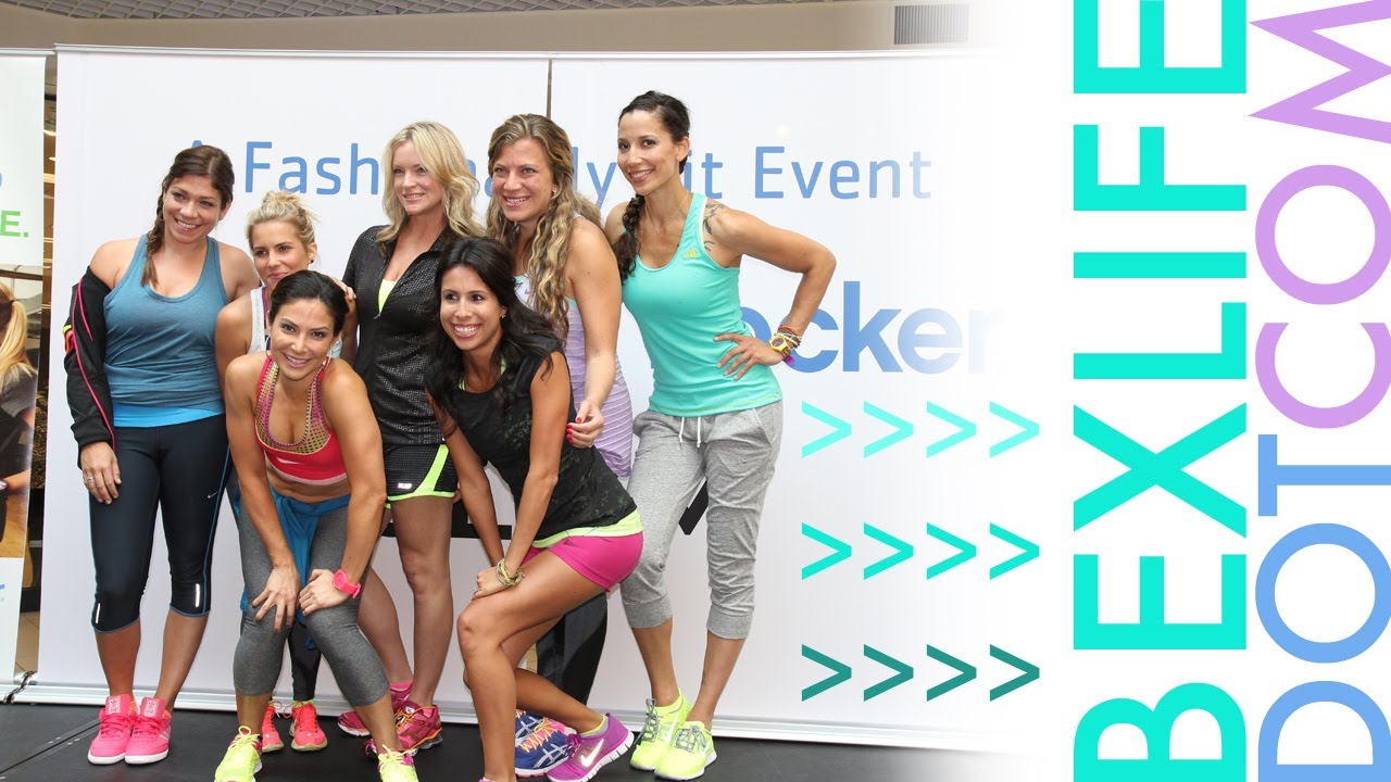 My Workout with Adrienne Bailon - Lady Foot Locker - BEXLIFE - YouTube