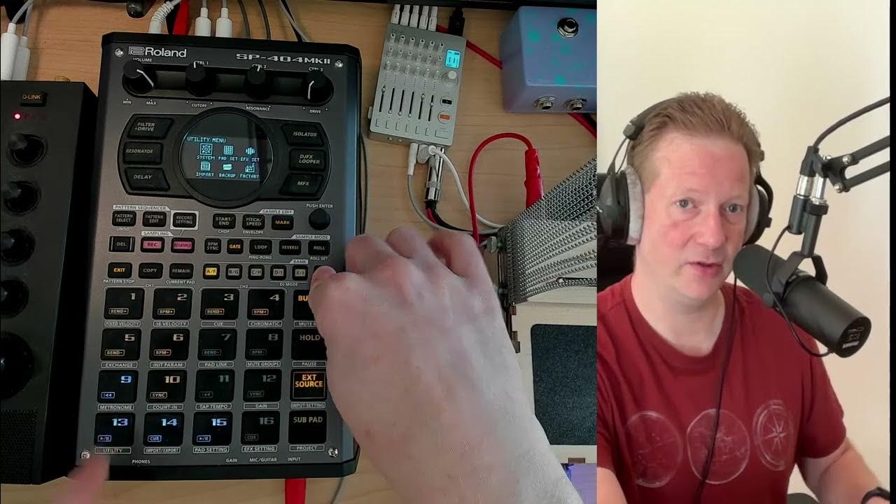 SP404 mk2 - Adjusting Record Wait Mode Auto Record Trigger Levels - YouTube