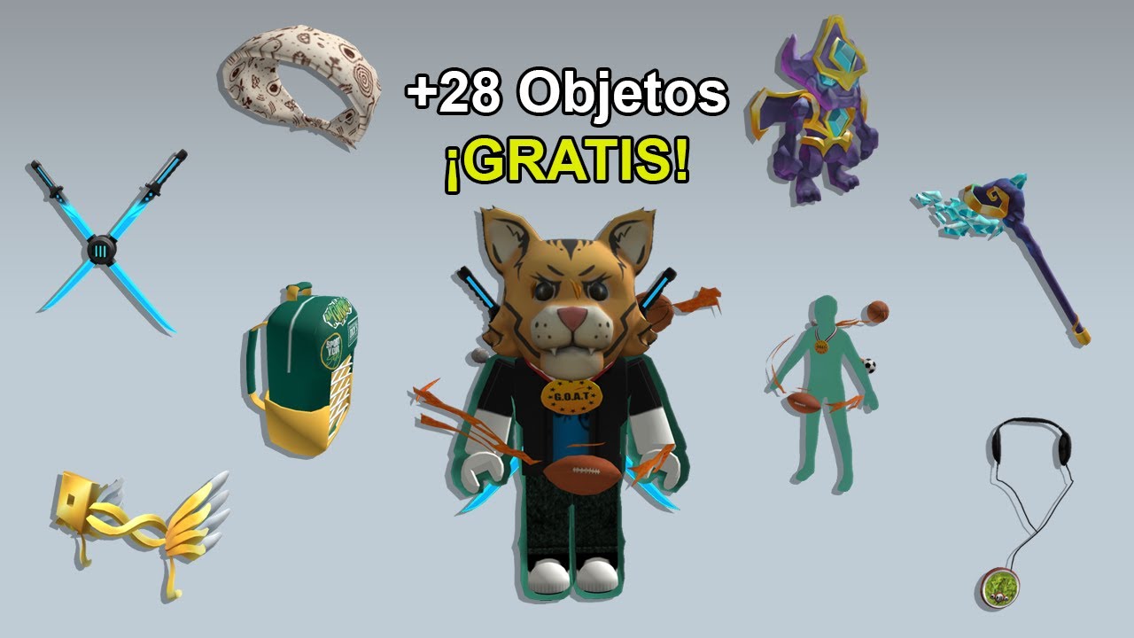 CONSIGUE 28 ITEMS GRATIS EN ROBLOX | OCTUBRE 2023 - YouTube
