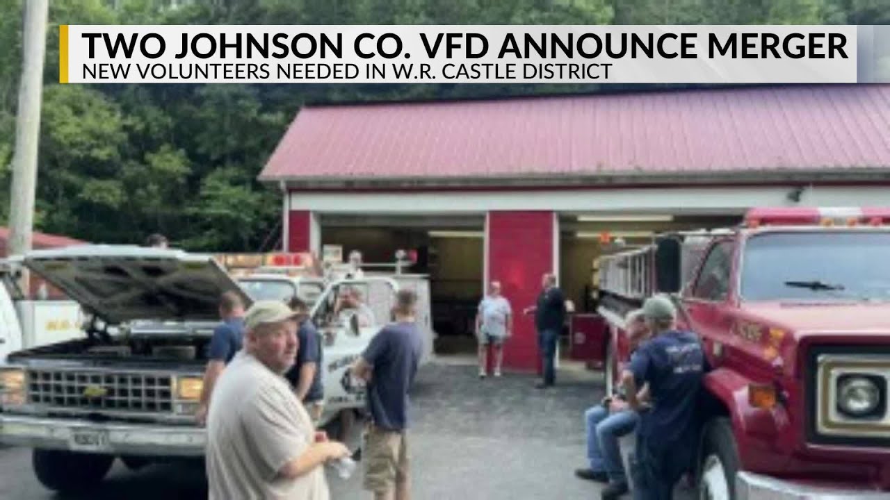 Two Johnson County fire departments merging to improve operations - YouTube