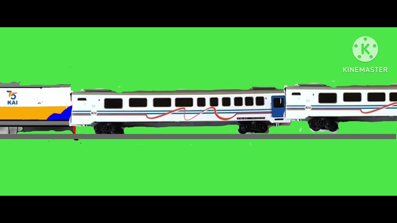 green screen kereta api lewat - YouTube