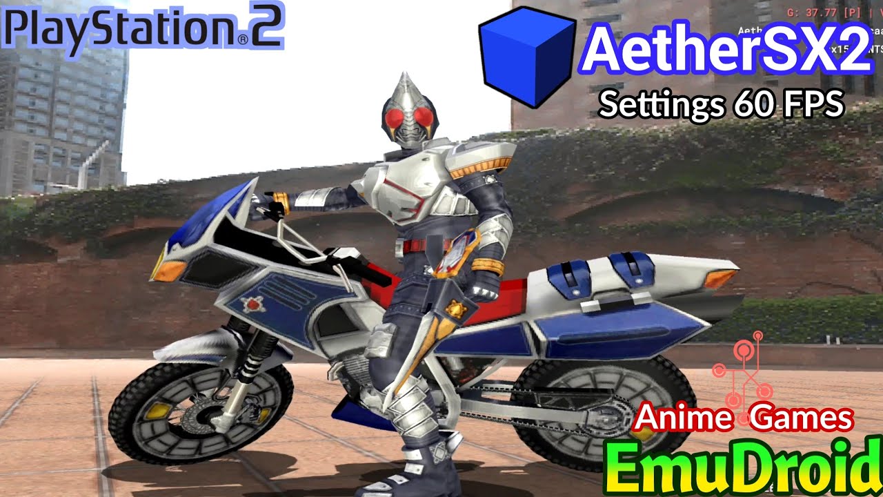 Kamen Rider Blade PS2 On AetherSX2 + Settings 60FPS - YouTube