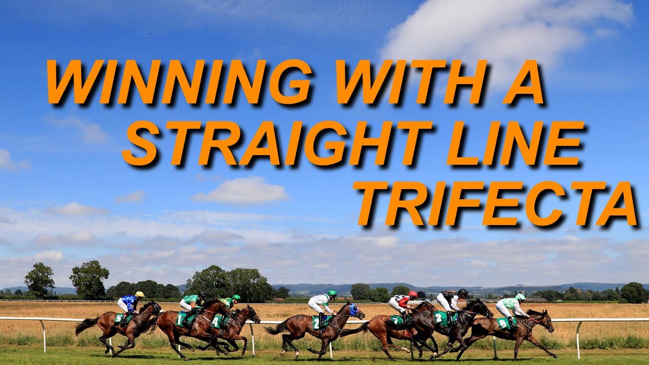 Winning with a Straight Line Trifecta (Tierce/Trio) - YouTube