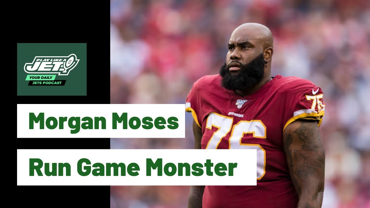 Morgan Moses: A dominant force in the running game! - YouTube