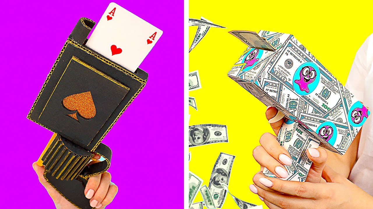 How To Make Cool Blasters From Cardboard || Easy Cardboard Crafts - YouTube