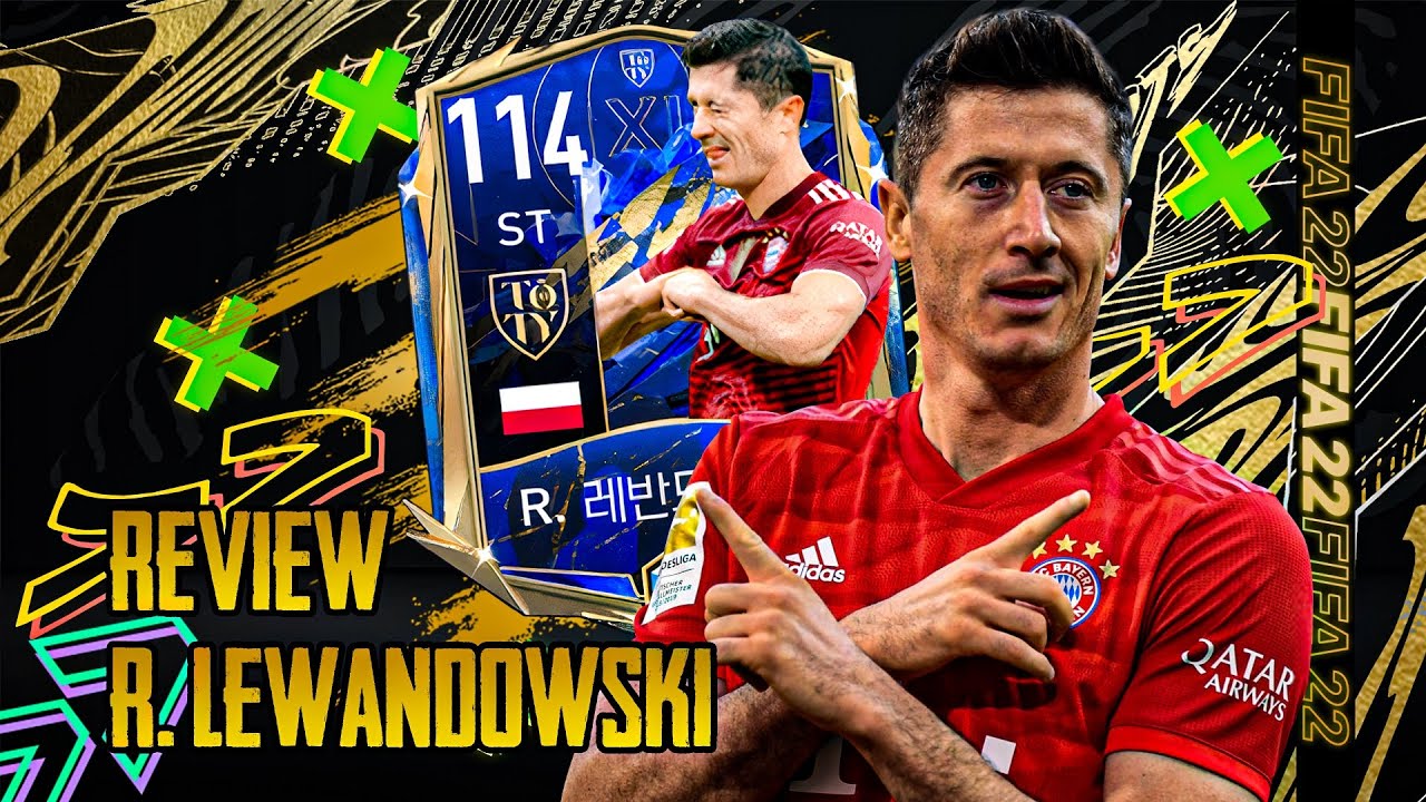 Review Robert Lewandowski ( TOTY 22 ) | Fifa Mobile Nexon - YouTube