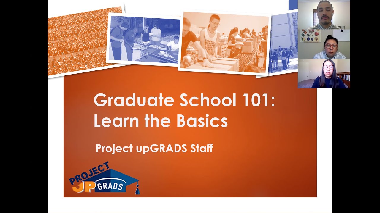 Grad School 101: Learn the Basics 3-2-21 - YouTube