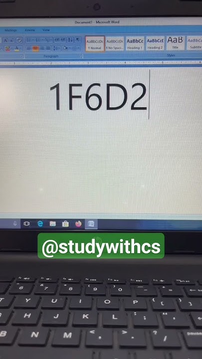 make symbols ms word shortcut #word_tricks #winword #ms_word_computer ...