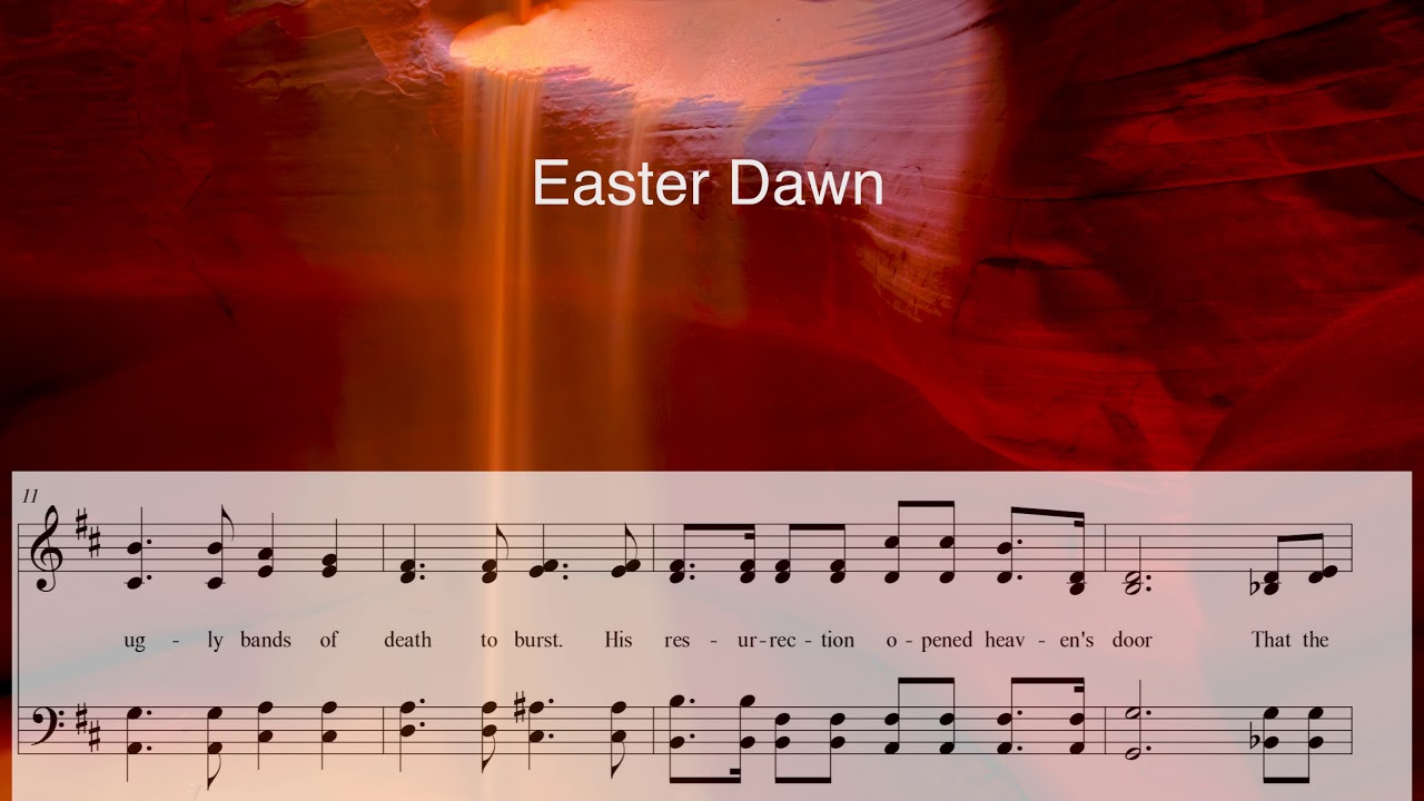 Easter Dawn - an original hymn - YouTube