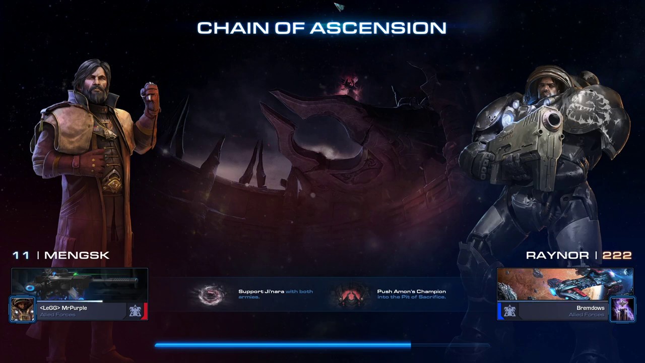 Starcraft II Co-op - Mengsk Level 11 (Brutal) - YouTube