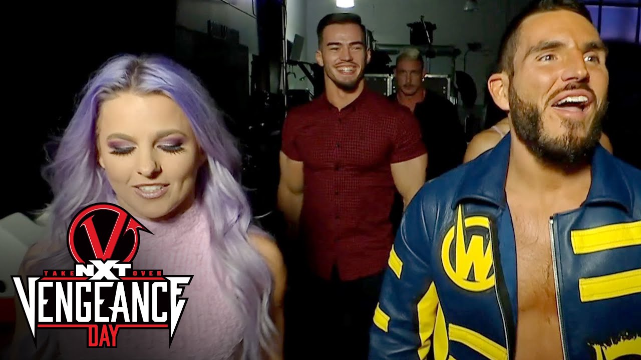 Dexter Lumis abducts Austin Theory: NXT TakeOver: Vengeance Day (WWE ...