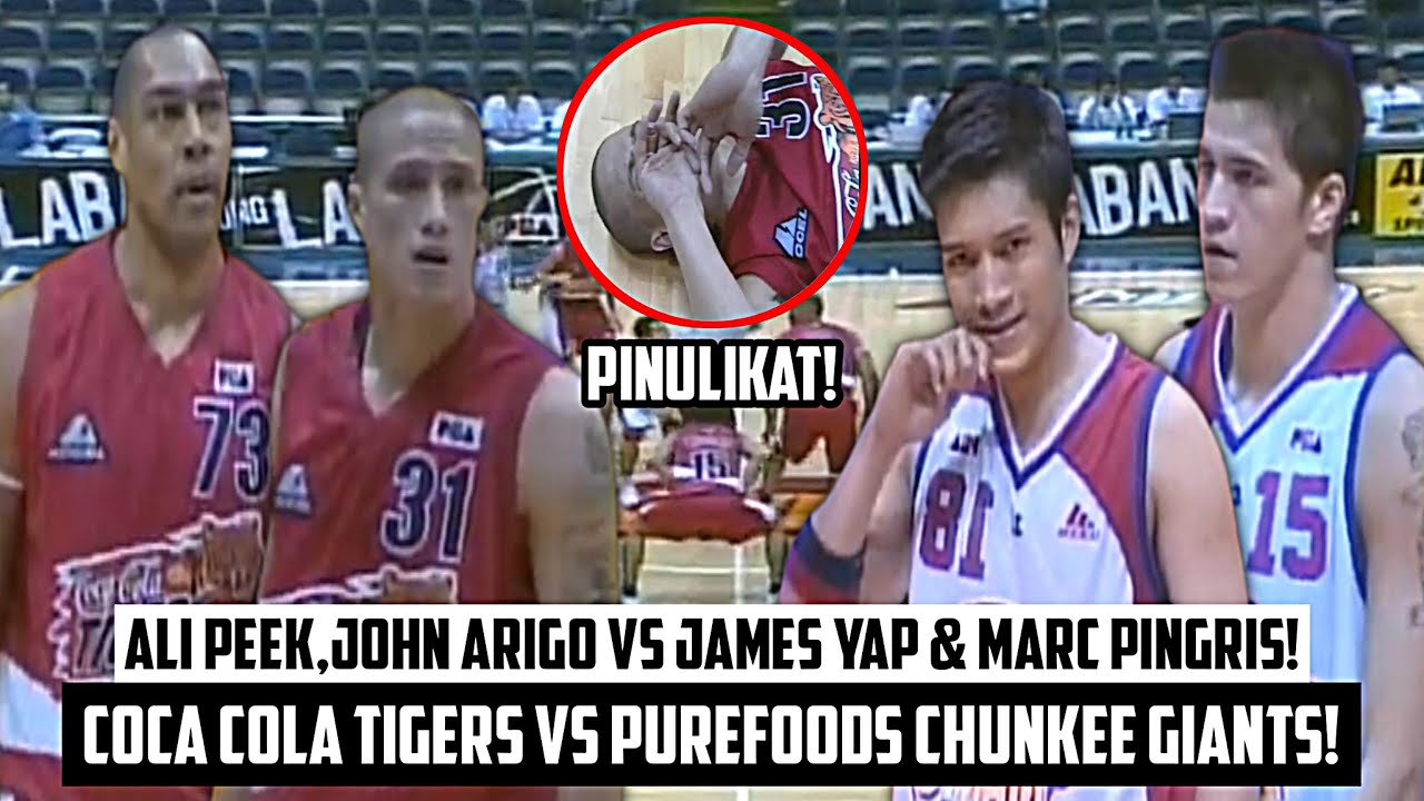 JOHN ARIGO VS JAMES YAP! | ALI PEEK VS MARC PINGRIS! | Coca Cola Tigers ...