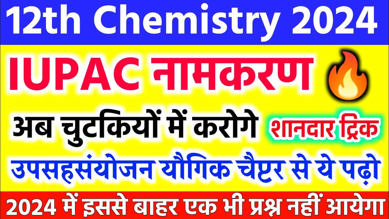 IUPAC nomenclature of coordination compounds class 12th // उपसहसंयोजन ...