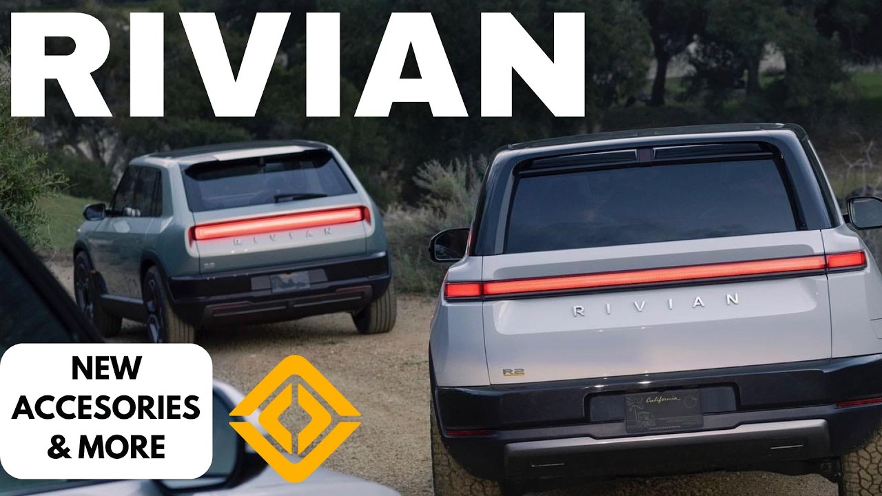 NEW Rivian R1T and R1S Battery Size Confirmed | More Accessories - YouTube