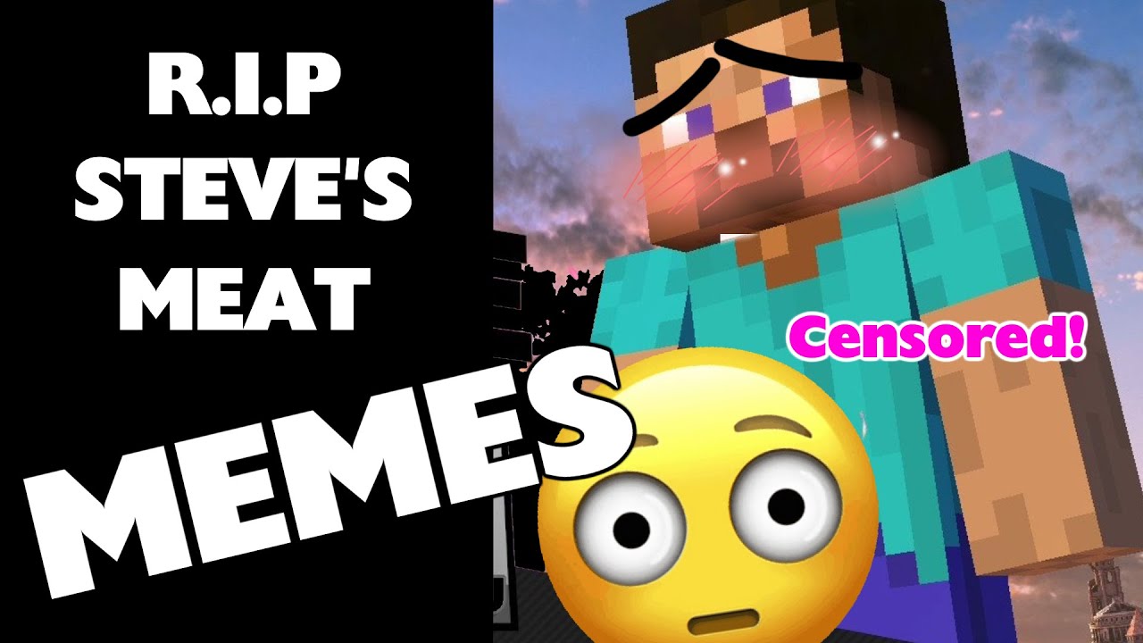 Minecraft Steve's Meat Removed in Smash Memes & Fans Reacting! - YouTube