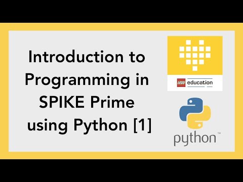 Introduction to Programming in SPIKE Prime using Python - YouTube