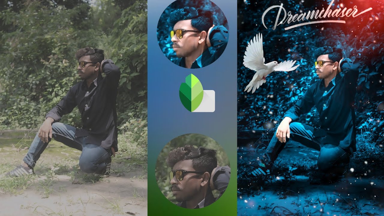 Snapseed photo editing dark blue photo editing download - YouTube