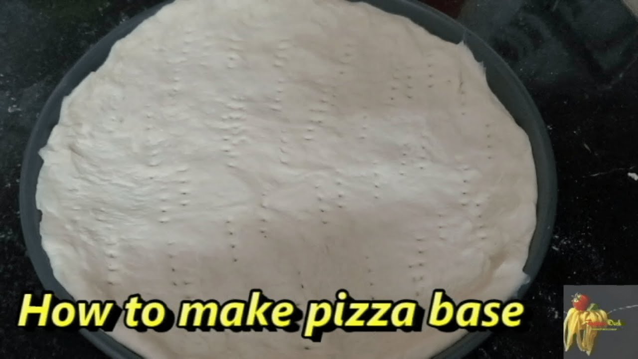 Pizza Base Recipe | How To Make Pizza Base At Home | Best Pizza Base ...