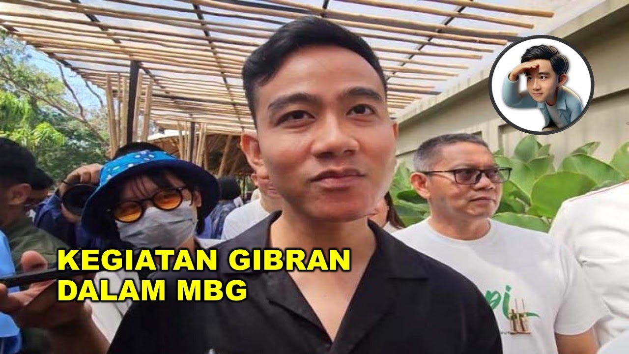KEGIATAN GIBRAN DALAM MBG - YouTube