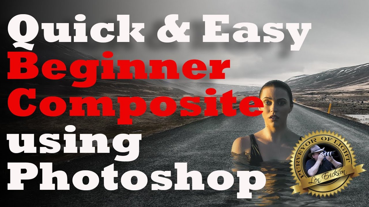 Quick & Easy Beginners Composite in Photoshop - YouTube