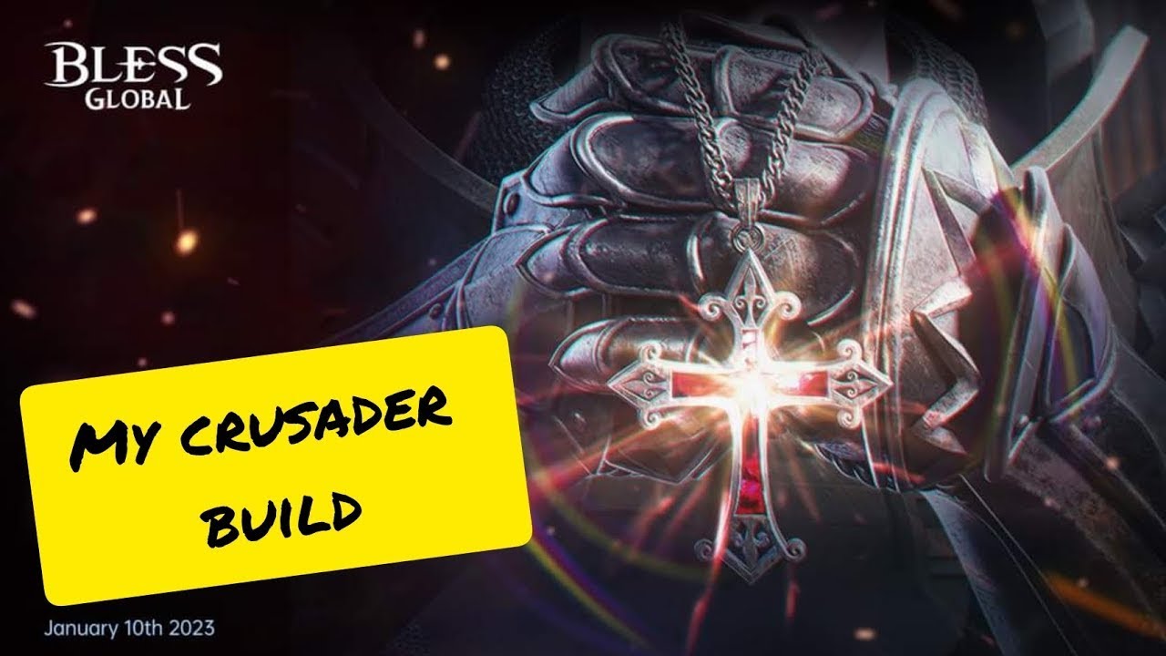 BLESS GLOBAL- LVL 90 Crusader 505k BP Day86 as Free to play - YouTube