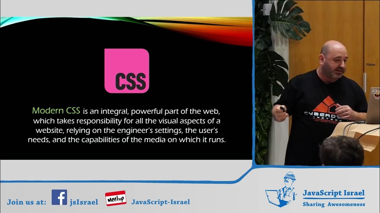 What Does 'Modern CSS' Even Mean?! - Amit Sheen (Hebrew) - YouTube
