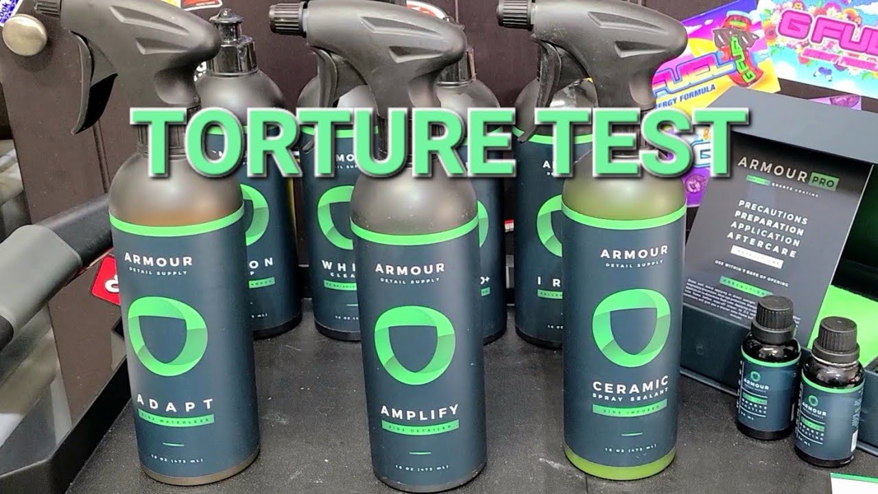 [TORTURE TEST] Armour Detail Supply Ceramic Sprays vs The Gauntlet ...