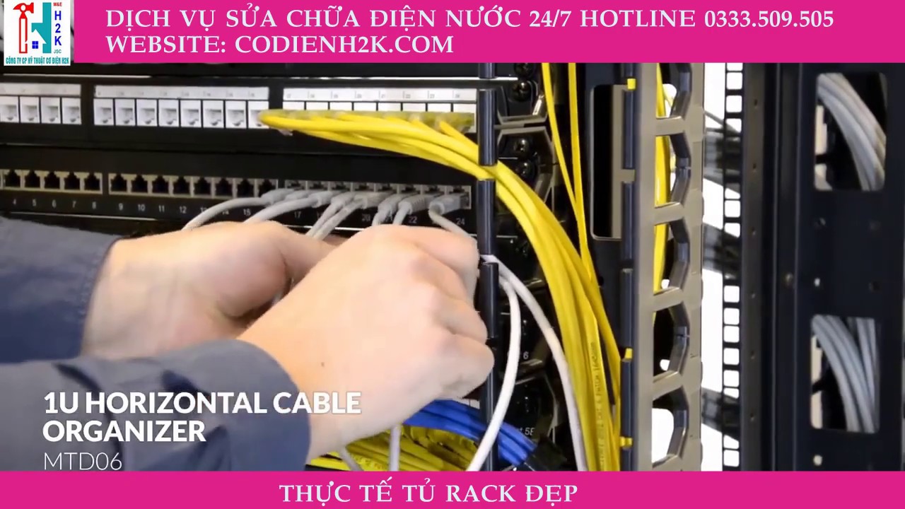 Lắp đặt tủ rack đẹp | Cơ điện H2K | sửa chữa điện nước tại Hà Nội 24/7 ...