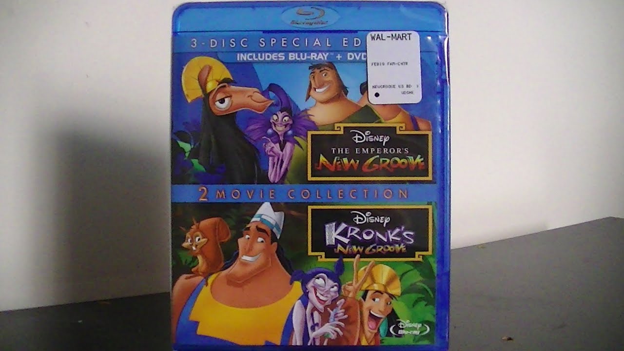 The Emperor's New Groove/Kronk's New Groove Blu-Ray/DVD Combo Pack ...