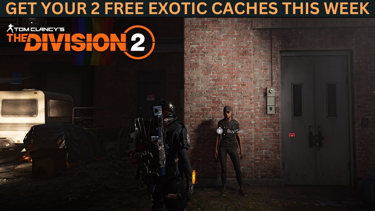 The Division 2 - GET YOUR 2 FREE EXOTIC CACHES THIS WEEK! - YouTube