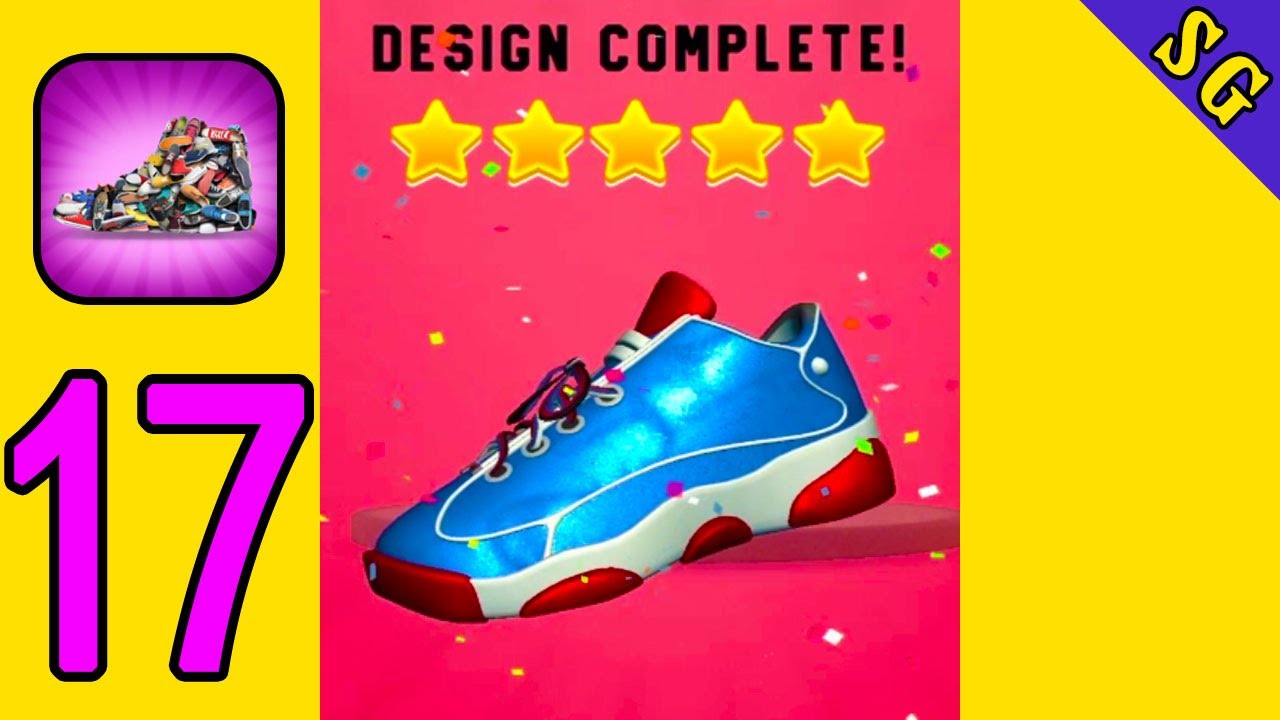 Sneaker Art! Gameplay Walkthrough Part 17 (IOS) | Snack Game - YouTube