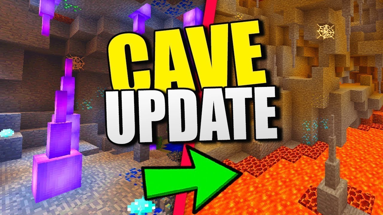 Addon de la Cave Update para Minecraft PE - YouTube
