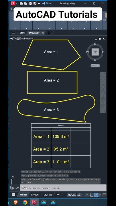 CAD Lisp Tutorial: Add Parcel Number & Area to Table in Seconds - YouTube