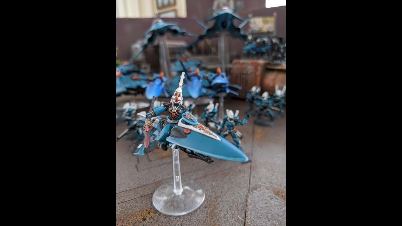 UNIT FOCUS: How to use the Farseer Skyrunner Warhammer 40k - YouTube