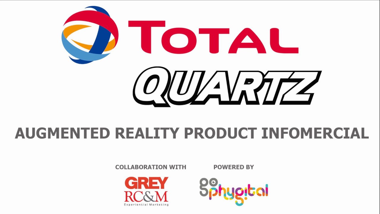 Total Quartz Augmented Reality Product Infomercial - GoPhygital - YouTube