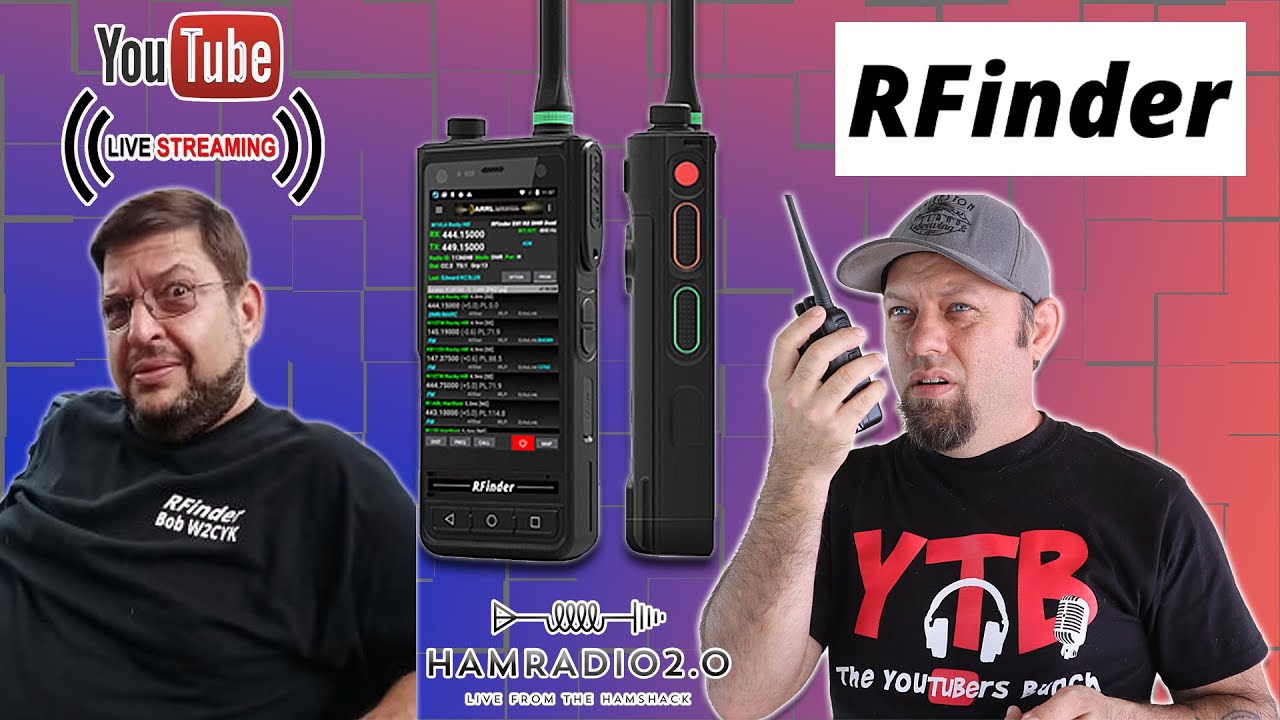 RFinder B1 and P10 Updates with Bob, W2CYK - Android DMR - YouTube