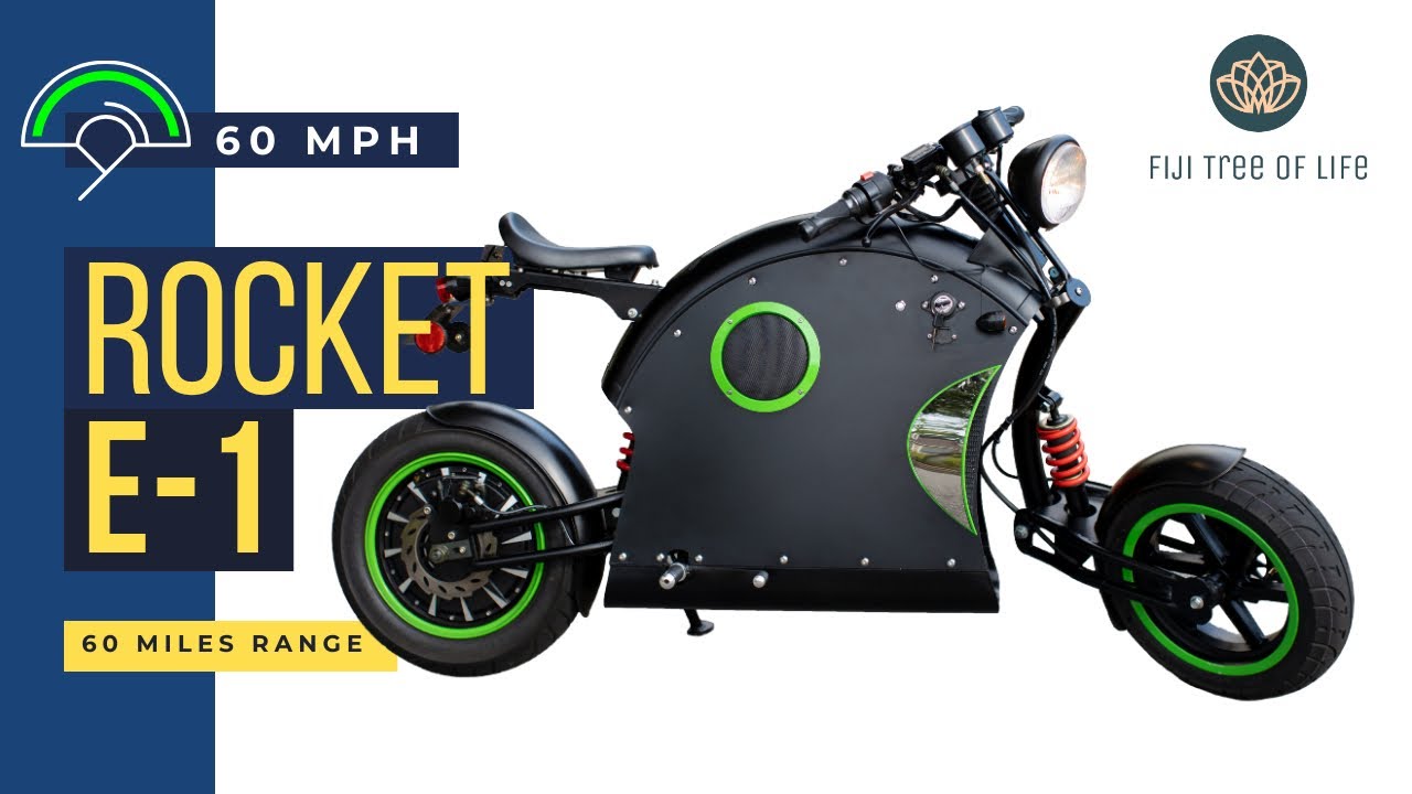 The Past Meets The Future Of Electric Bikes With The Rocket E1 & Simba ...